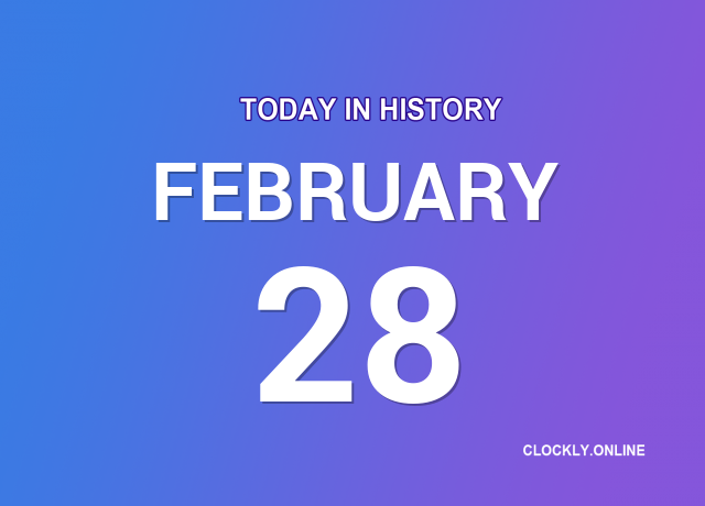 Hvad skete den 28 Februar
