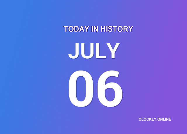 Cosa è successo il 6 Luglio