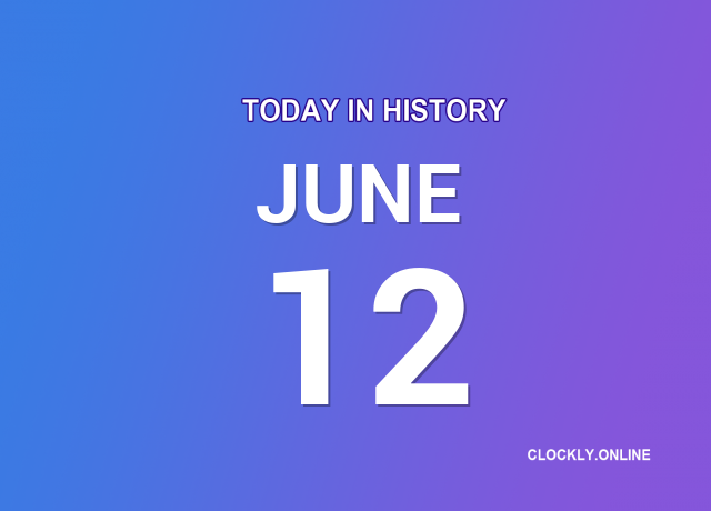 Vad hände den 12 Juni